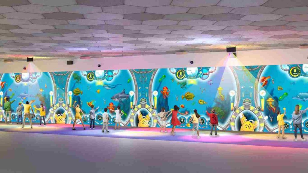 Neo-One interactive gaming wall - Neo Xperiences