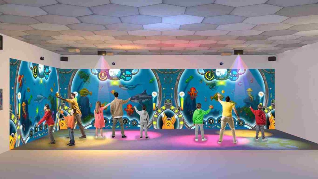 Neo-One interactive gaming wall - Neo Xperiences