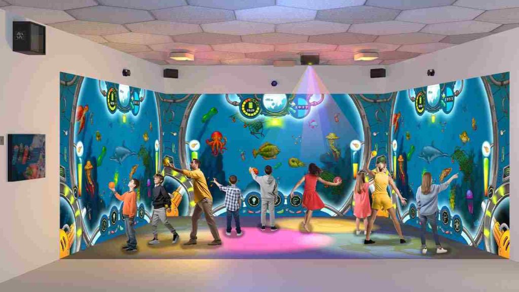 Neo-One interactive gaming wall - Neo Xperiences