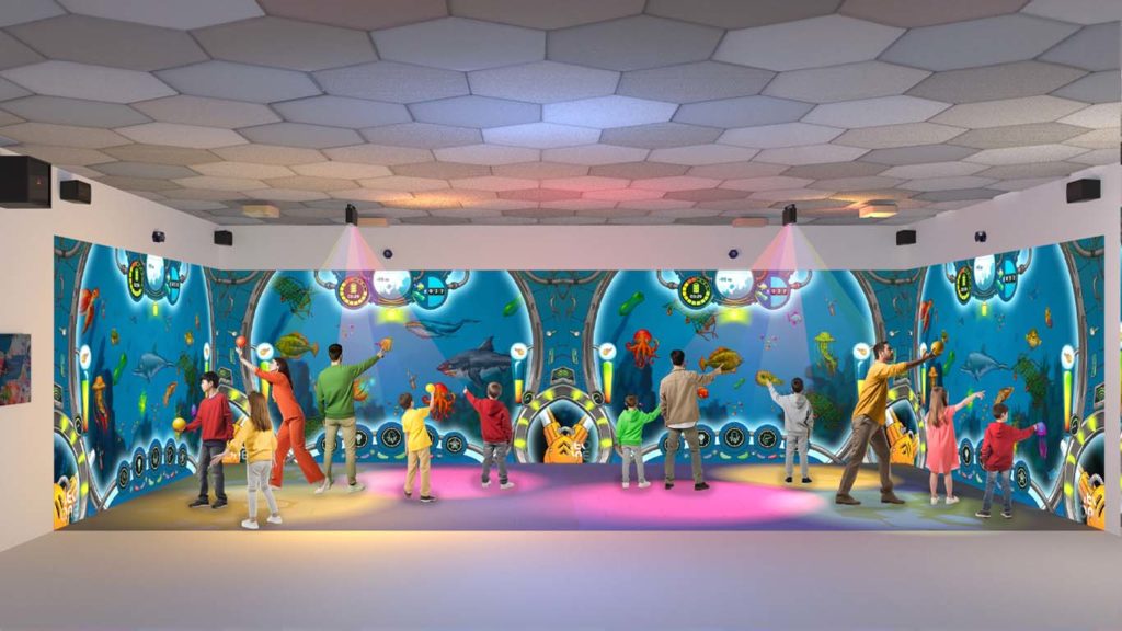 Neo-One interactive gaming wall - Neo Xperiences